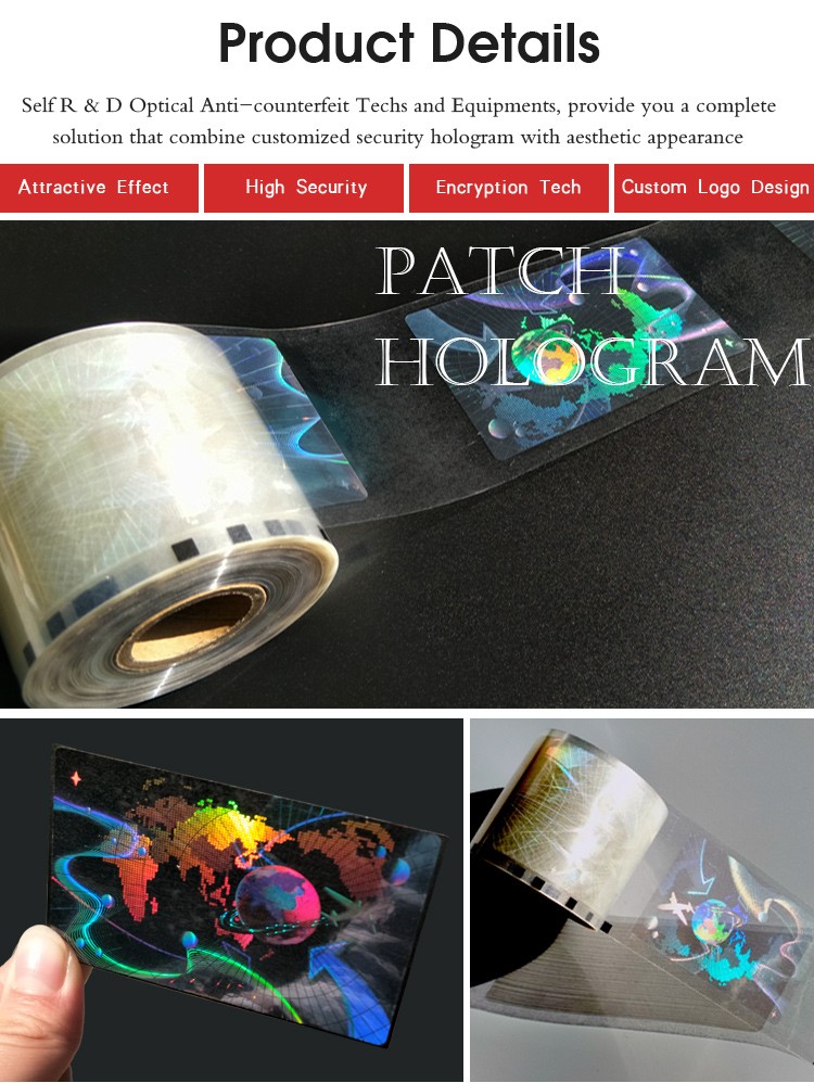 Holographic Id Card Overlay for Event Badge - Hologram Sticker, ID ...